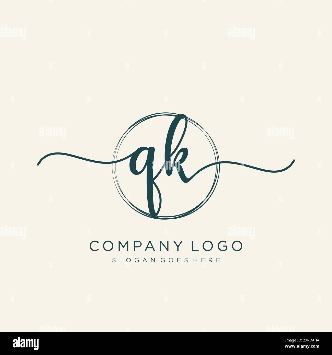 Qk design Stock Vector Images - Alamy
