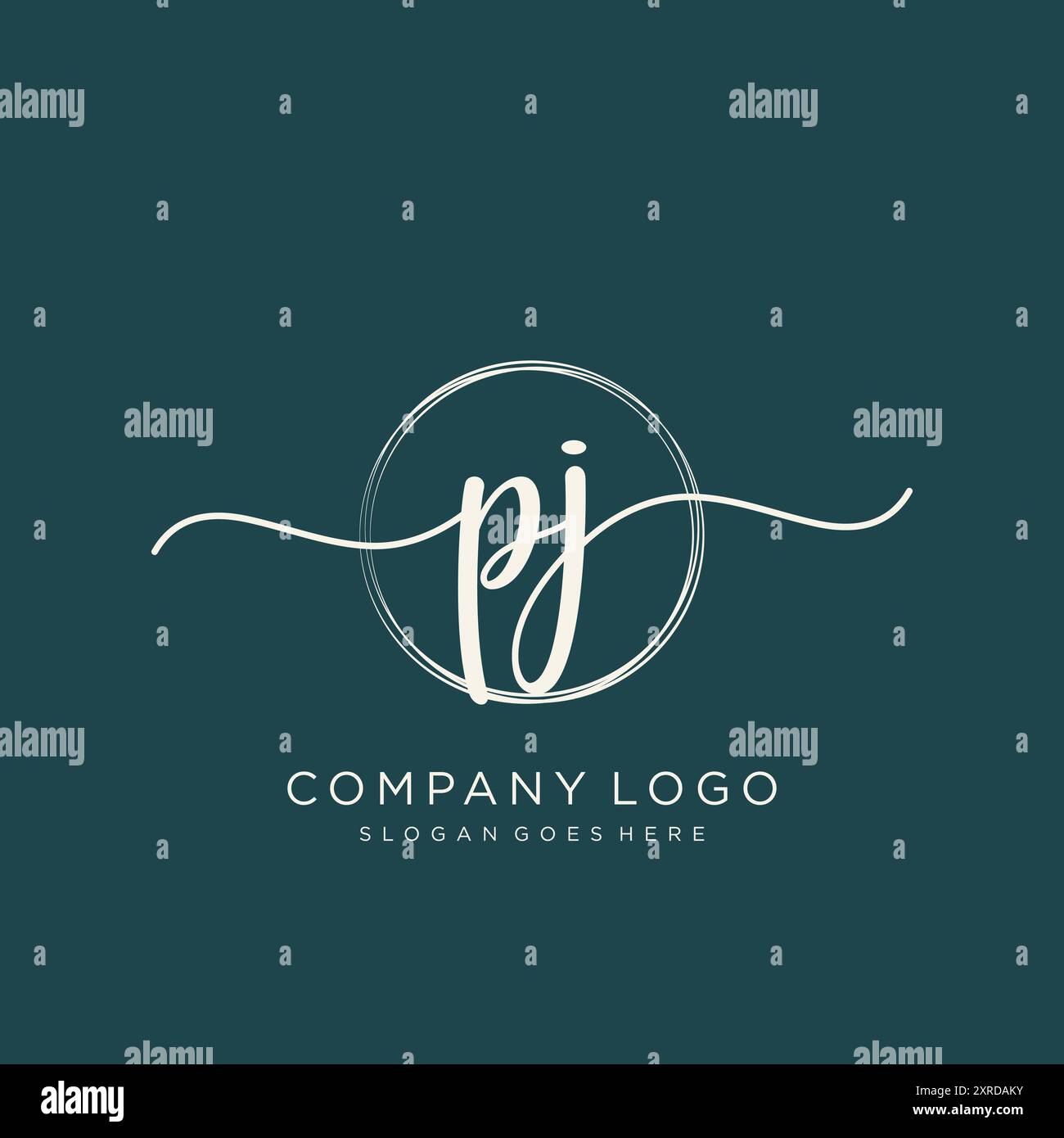 Pj initial hi-res stock photography and images - Alamy