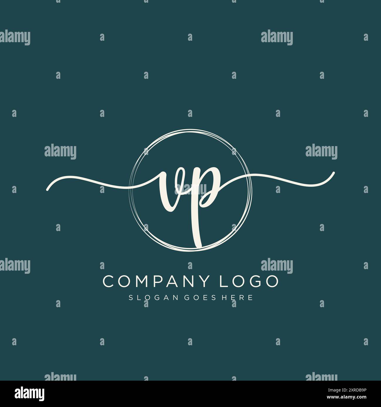 Initial letter vp Stock Vector Images - Alamy