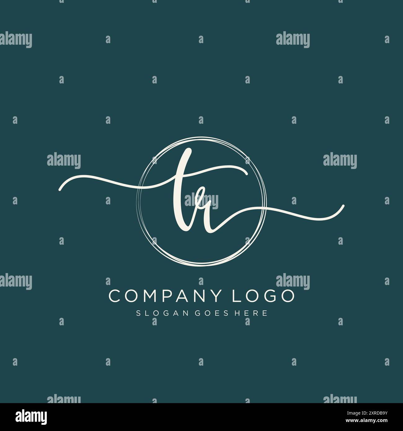 Tr letter design hi-res stock photography and images - Alamy
