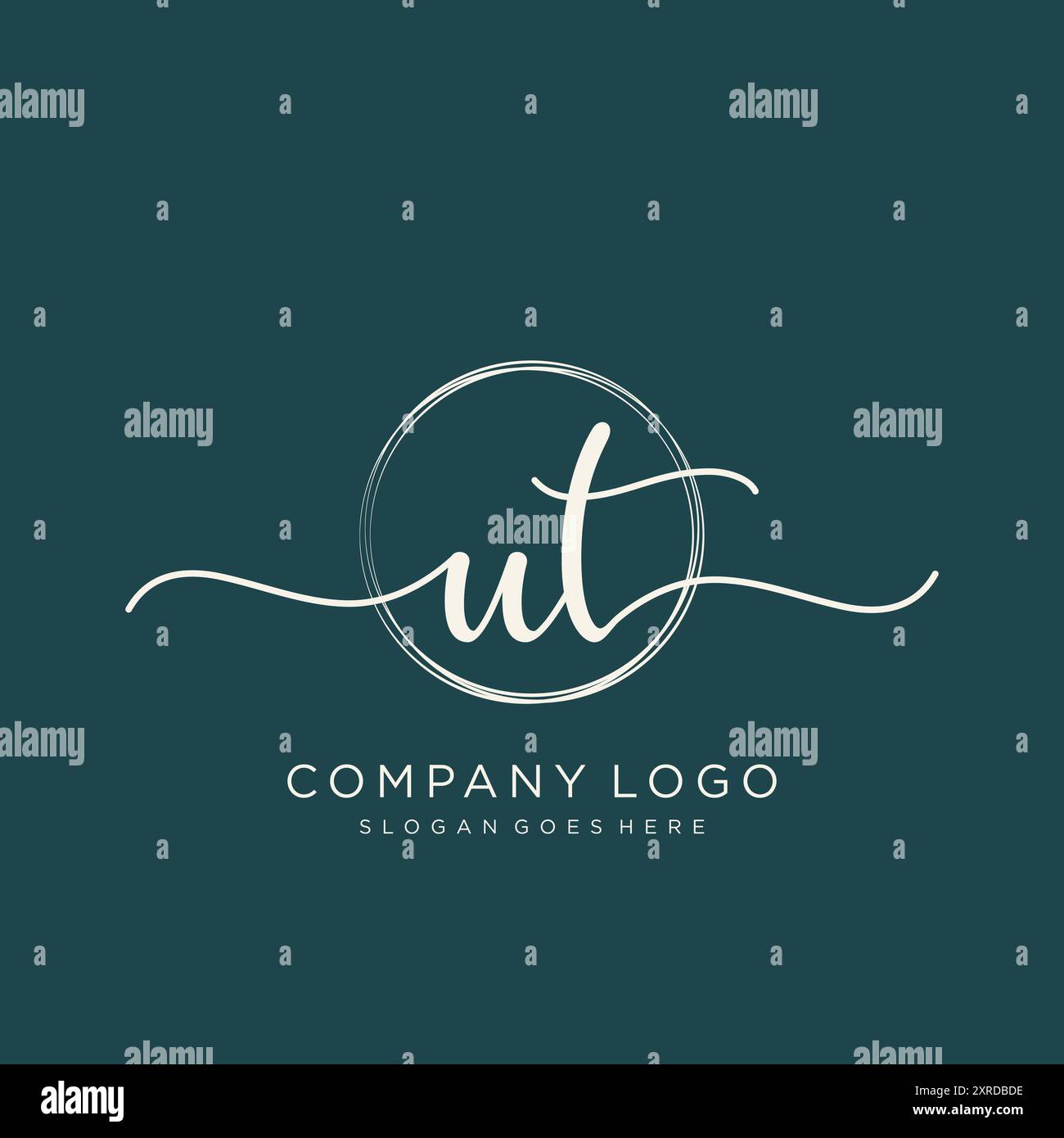 Initial letter ut hi-res stock photography and images - Alamy