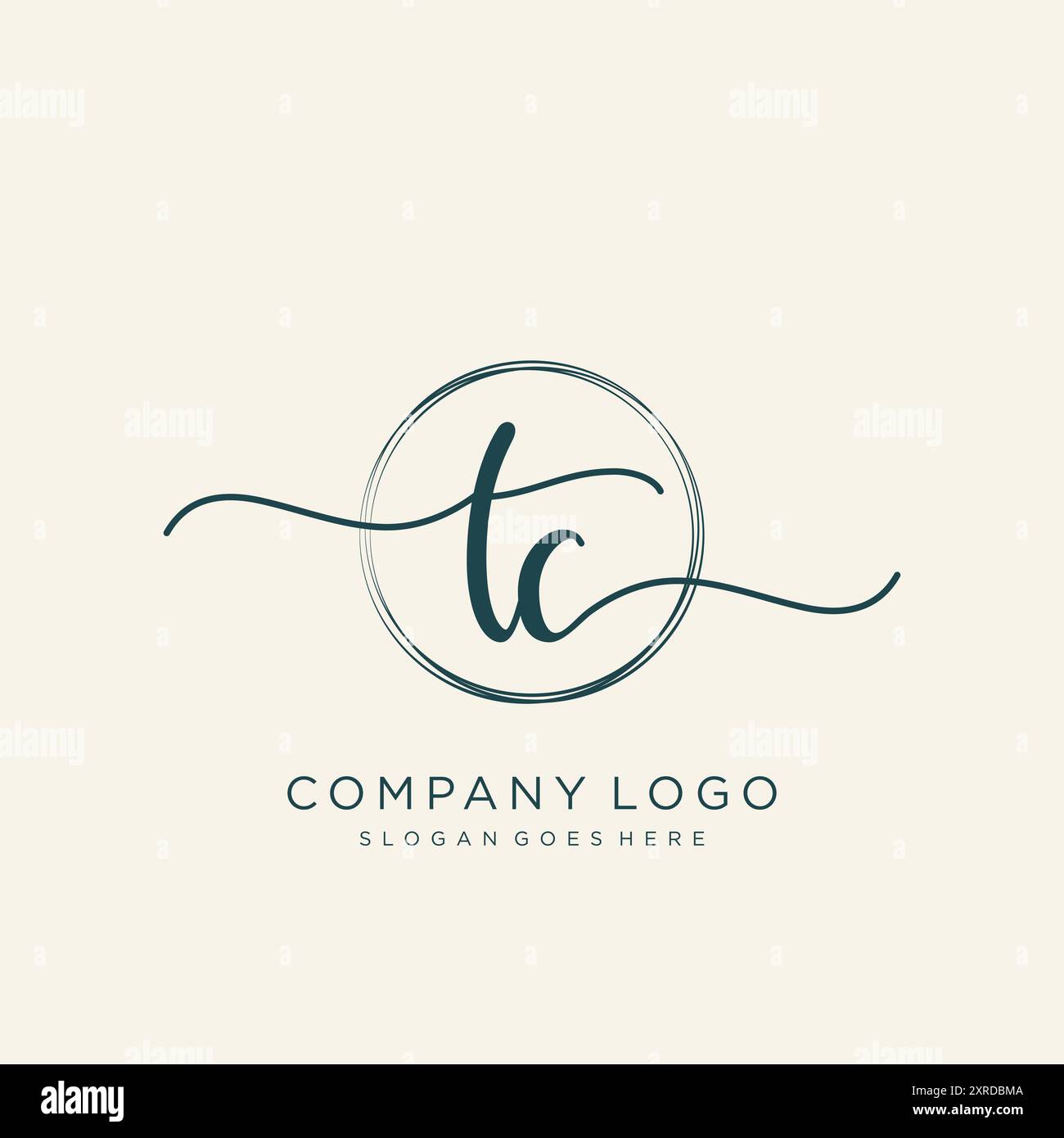 Initial tc Stock Vector Images - Alamy