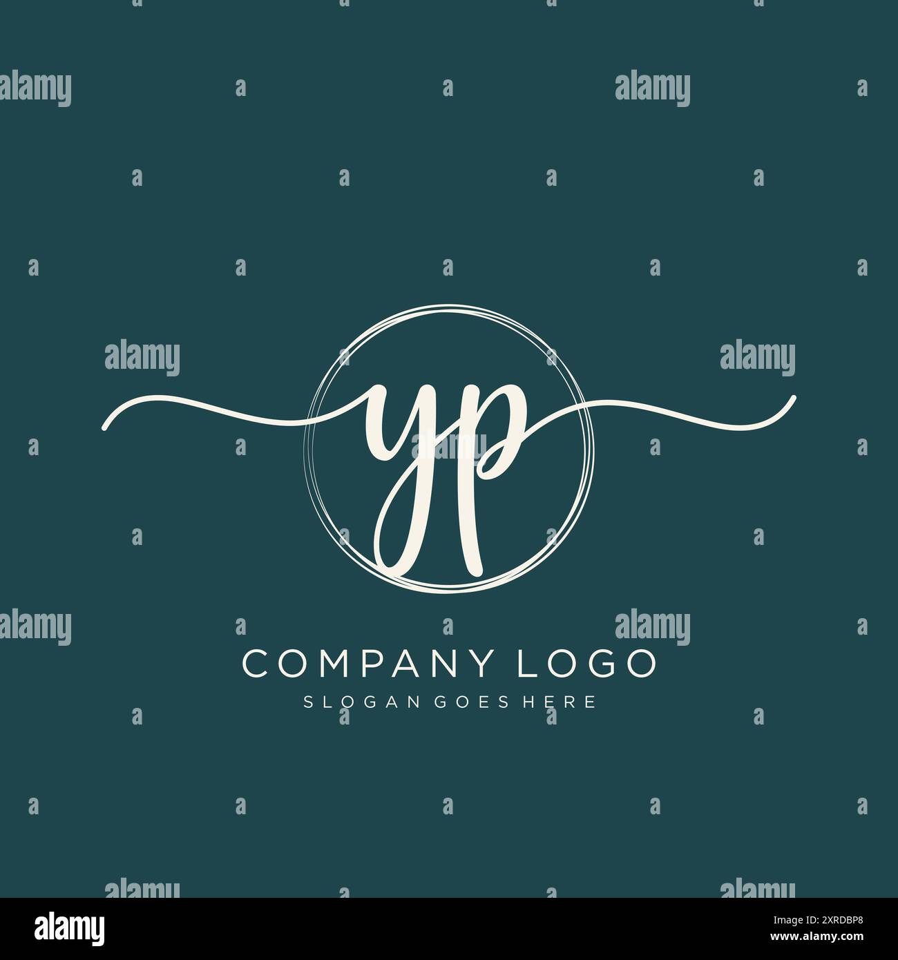 Initial yp logo hi-res stock photography and images - Alamy