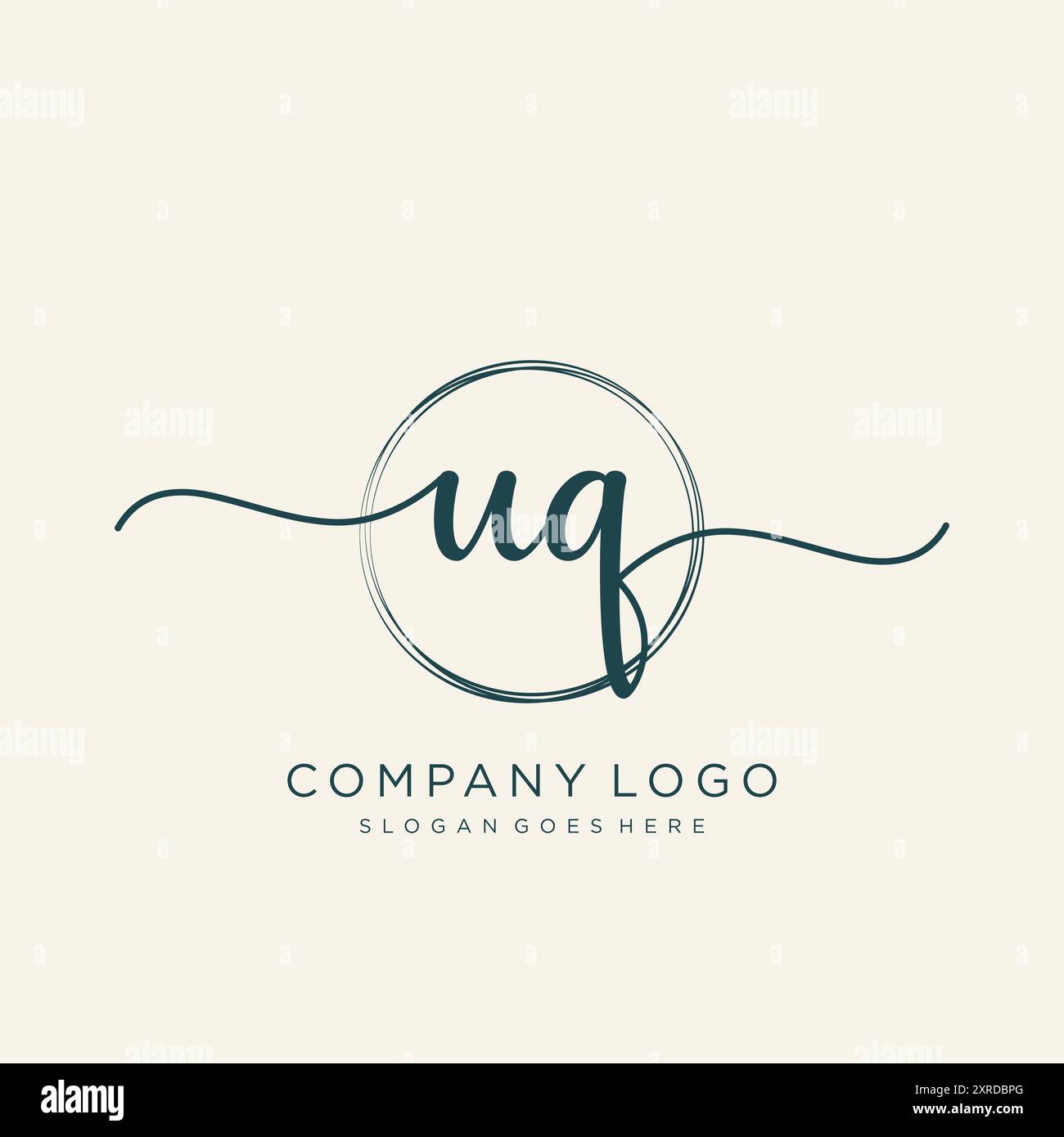 Initial uq logo hi-res stock photography and images - Alamy