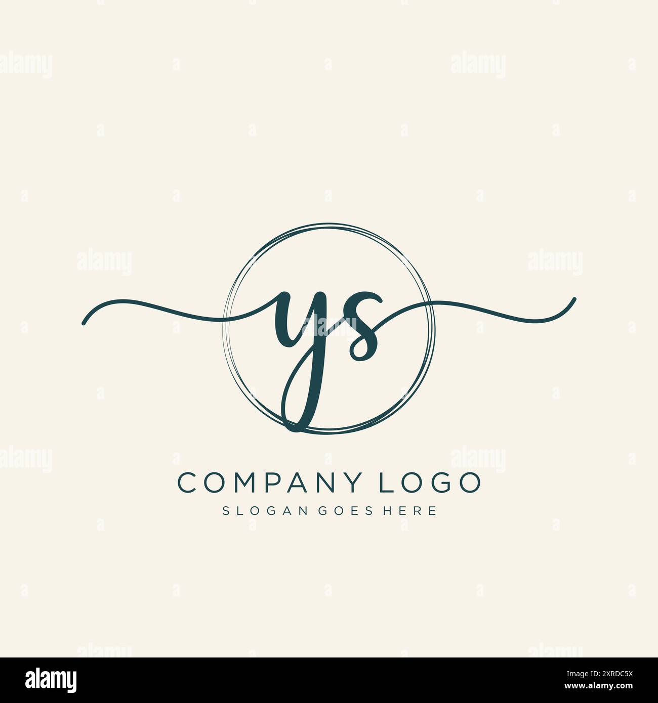 Ys letter design hi-res stock photography and images - Alamy