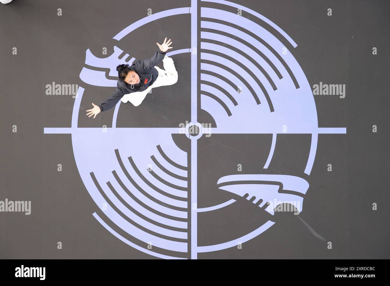 Paris, France. 9th Aug, 2024. Liu Qingyi of China, known as B-Girl 671 ...