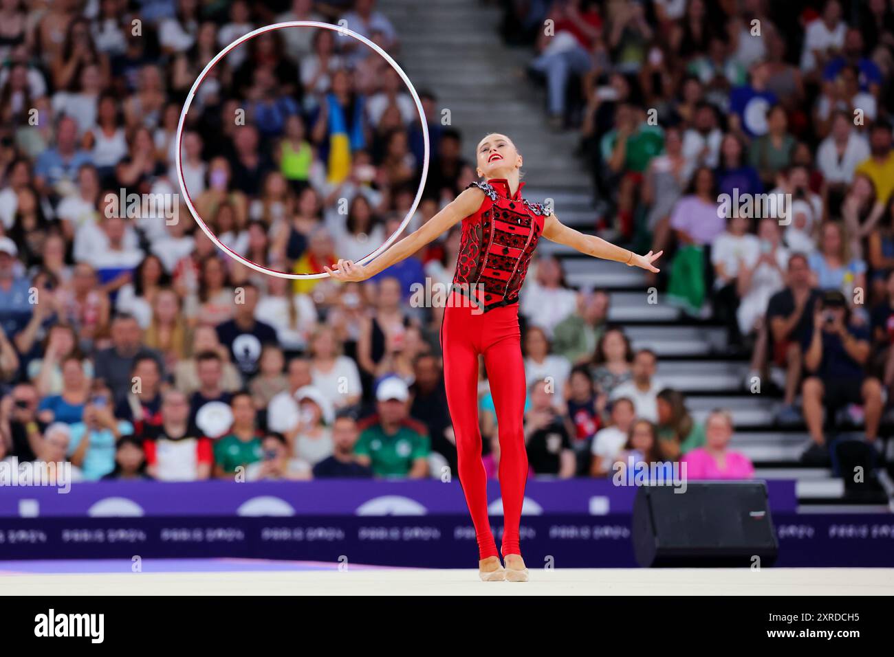 Paris, France. 9th Aug, 2024. Taisiia Onofriichuk (UKR) Rhythmic ...