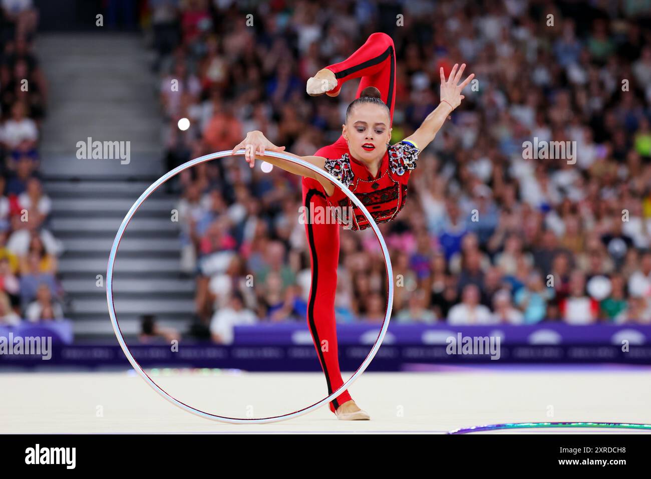 Paris, France. 9th Aug, 2024. Taisiia Onofriichuk (UKR) Rhythmic ...