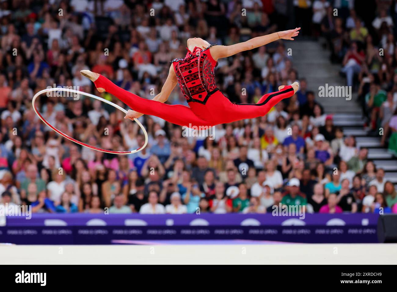 Paris, France. 9th Aug, 2024. Taisiia Onofriichuk (UKR) Rhythmic ...