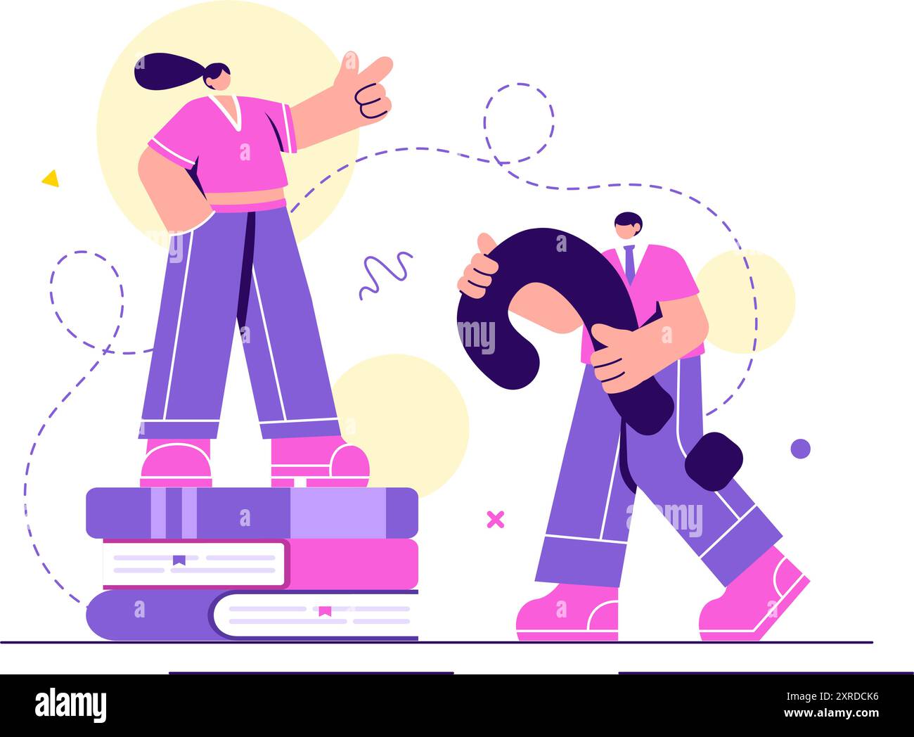 Life Coach Vector Illustration for Consultation, Education, Motivation ...