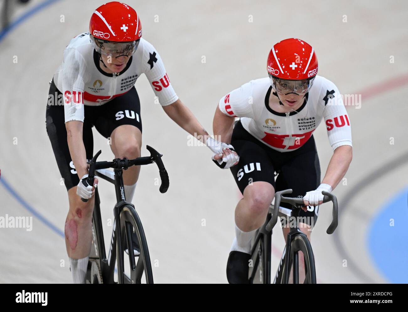 Paris, France. 9th Aug, 2024. Michelle Andres/Aline Seitz of ...