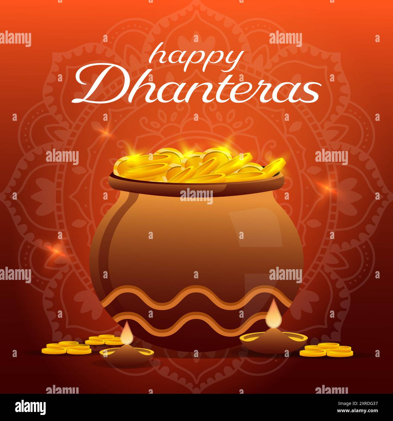 Dhanteras vector vectors hi-res stock photography and images - Alamy