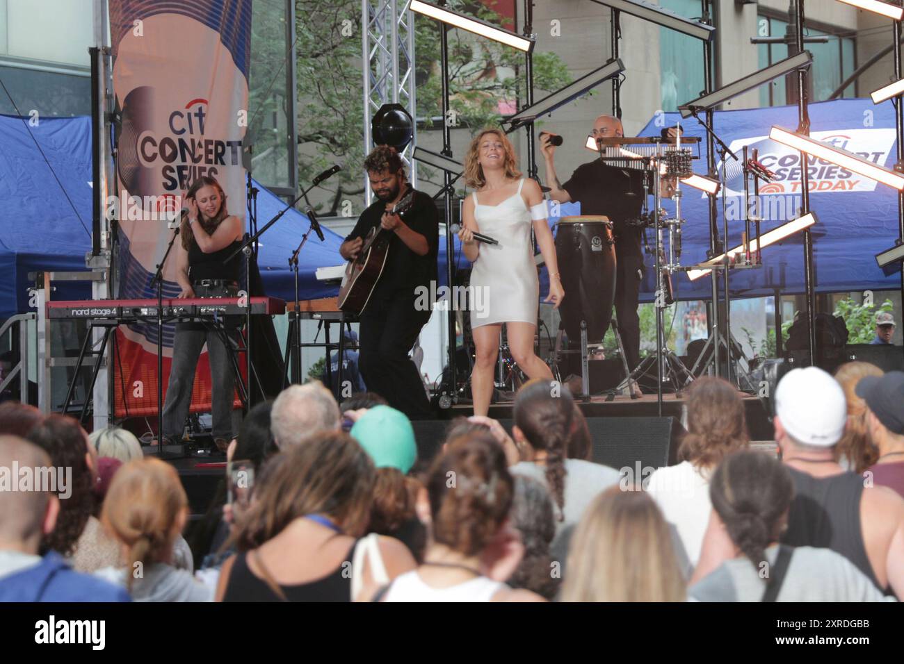 New York City. 09th Aug, 2024. New York, USA, August 09, 2024 - Maggie ...