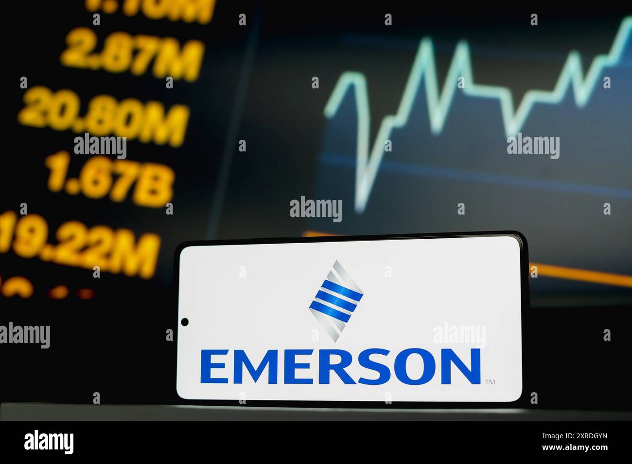 Emerson electric logo hi-res stock photography and images - Alamy