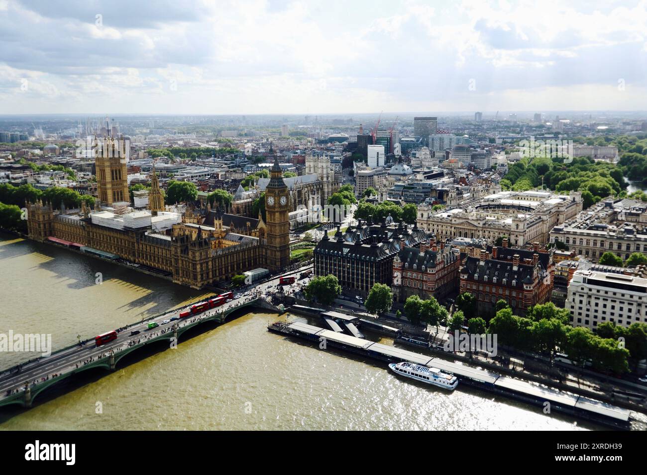 Aerial View of London, England Stock Photo - Alamy