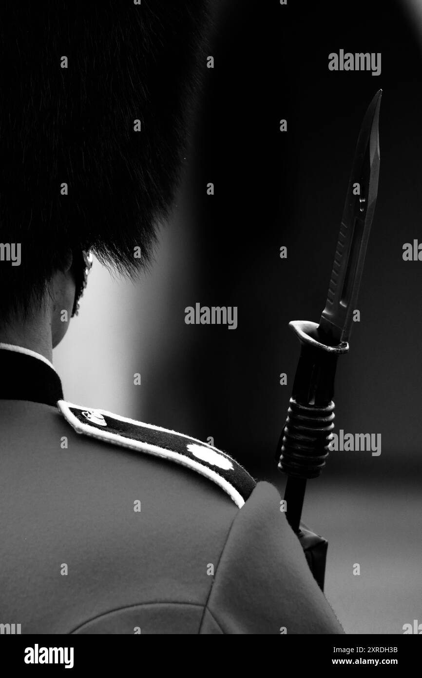 Changing of the Guard, Windsor Castle Stock Photo - Alamy