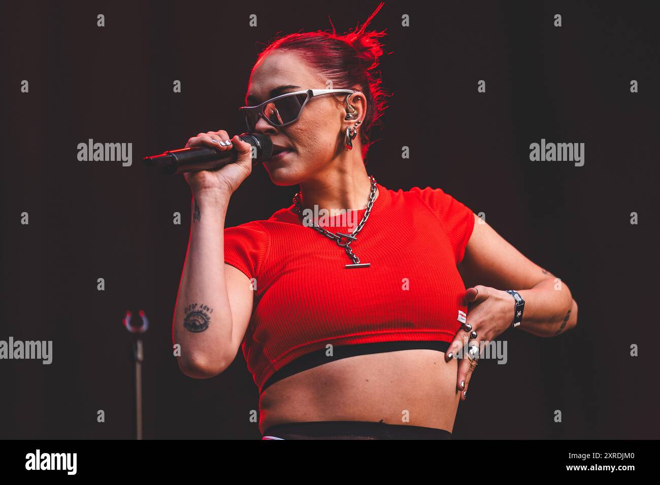 Skanderborg, Denmark. 09th, August 2024. The American singer and ...