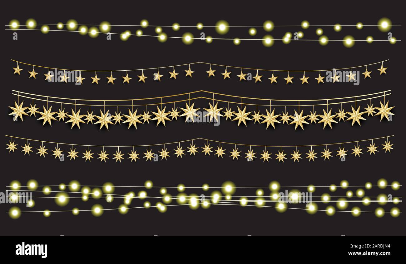 Neon lights on night Stock Vector Images - Alamy