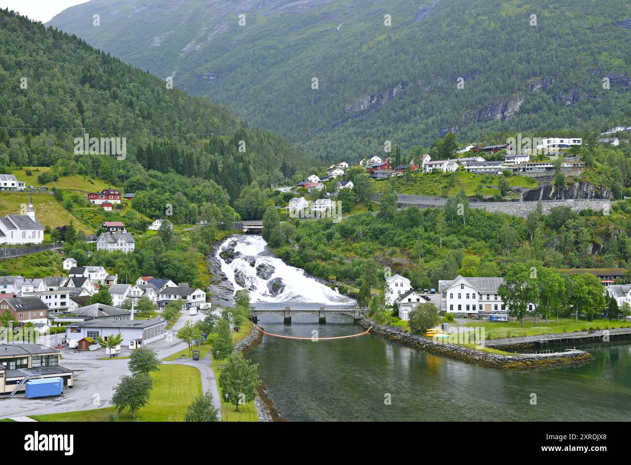 Hellesylt is a village in the municipality of Stranda near the ...
