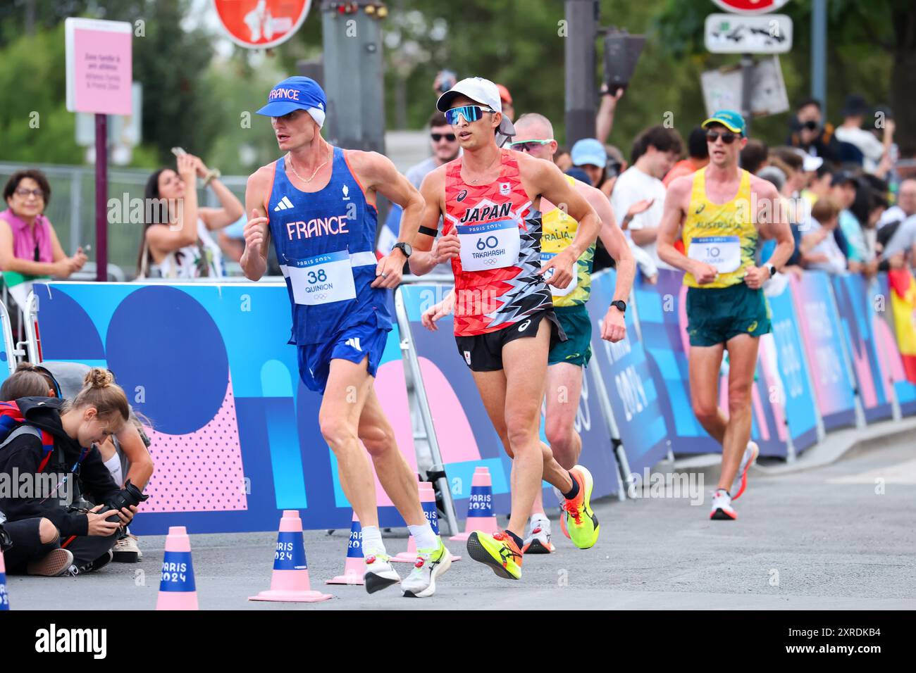 Paris, France. 7th Aug, 2024. Kazuki Takahashi (JPN) Race Walk : Mixed ...