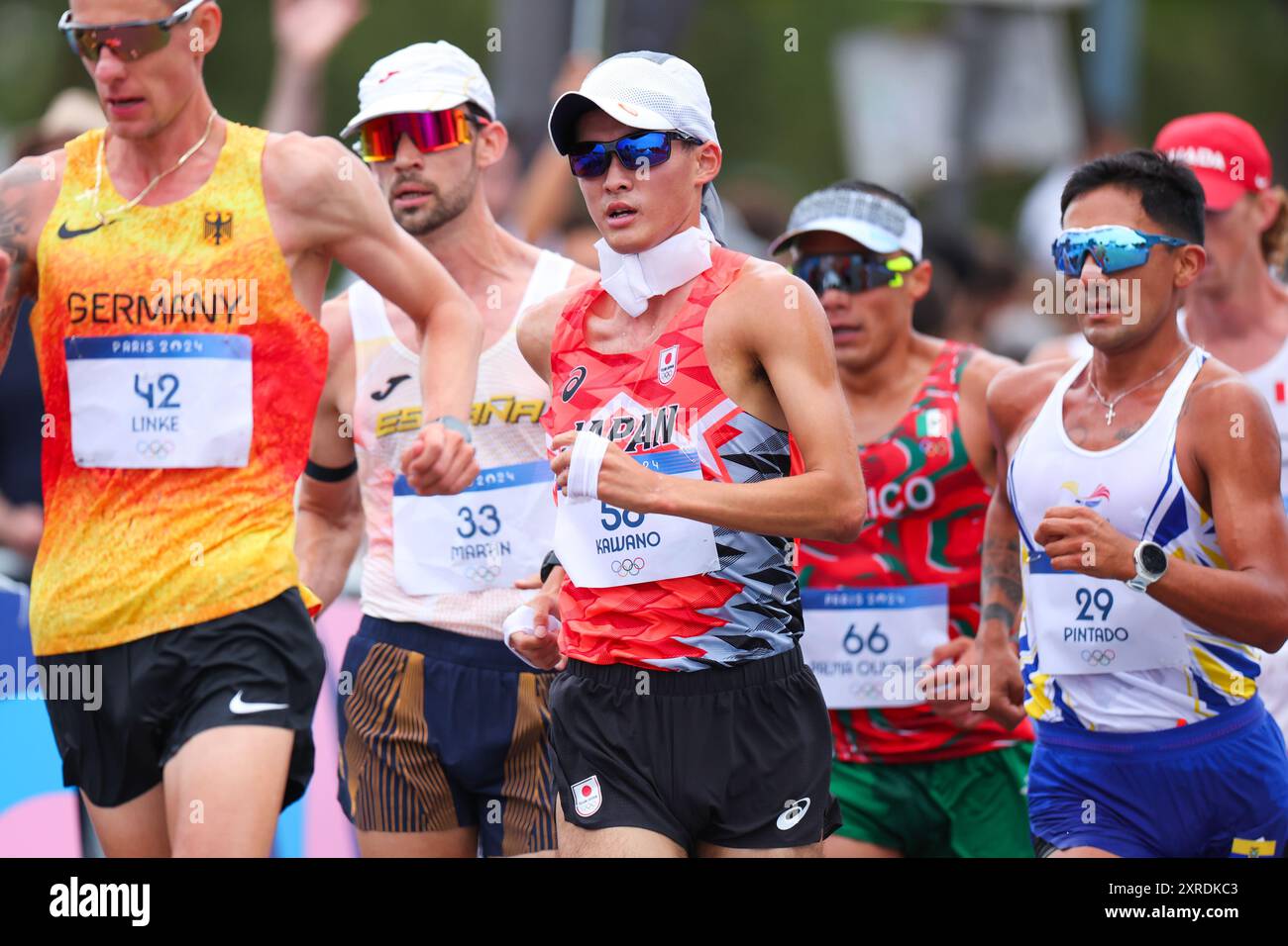 Paris, France. 7th Aug, 2024. Masatora Kawano (JPN) Race Walk : Mixed ...