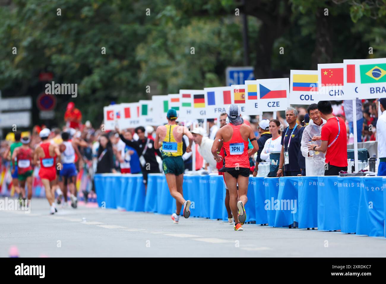 Paris, France. 7th Aug, 2024. Kazuki Takahashi (JPN) Race Walk : Mixed ...