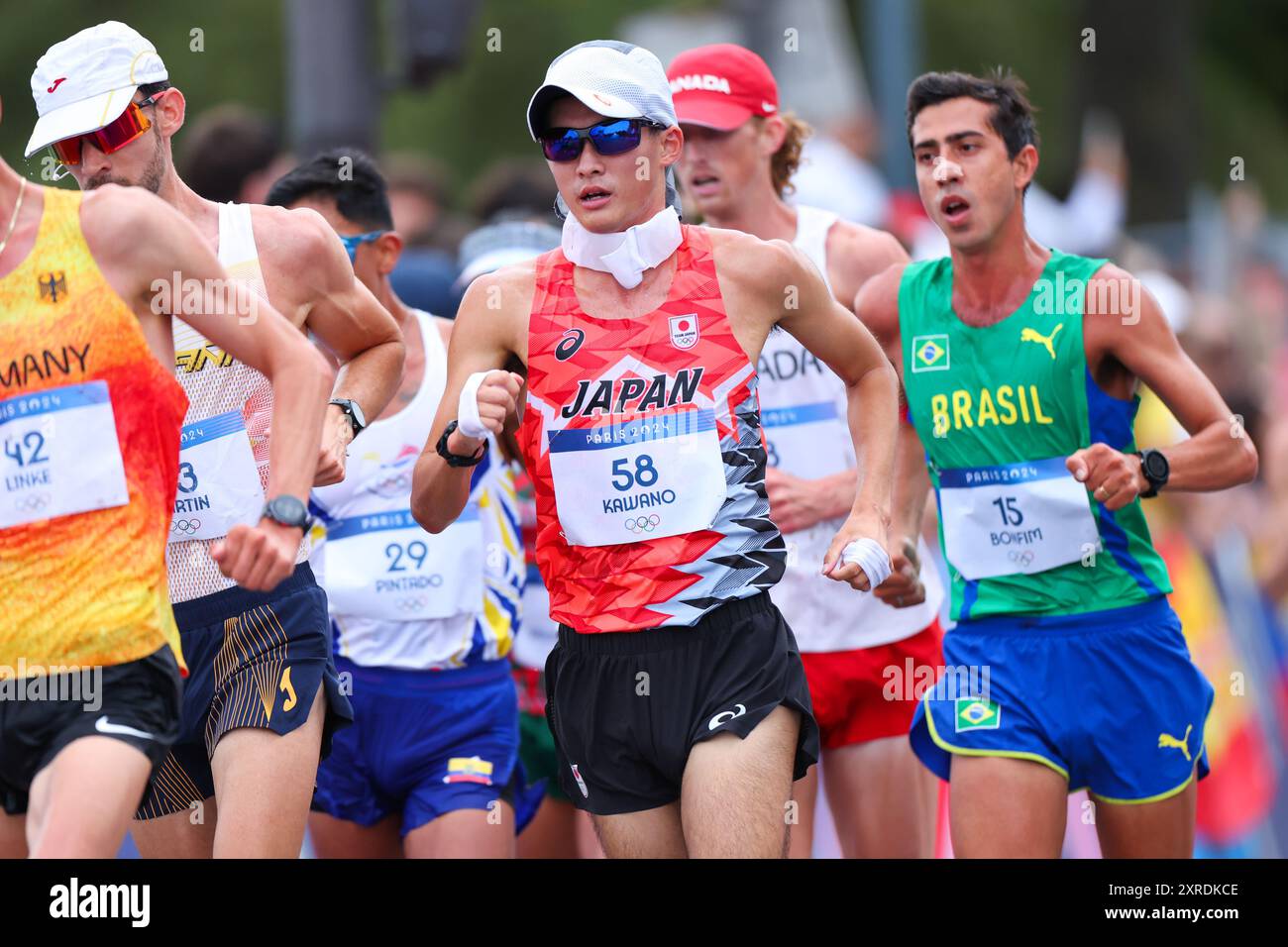 Paris, France. 7th Aug, 2024. Masatora Kawano (JPN) Race Walk : Mixed ...