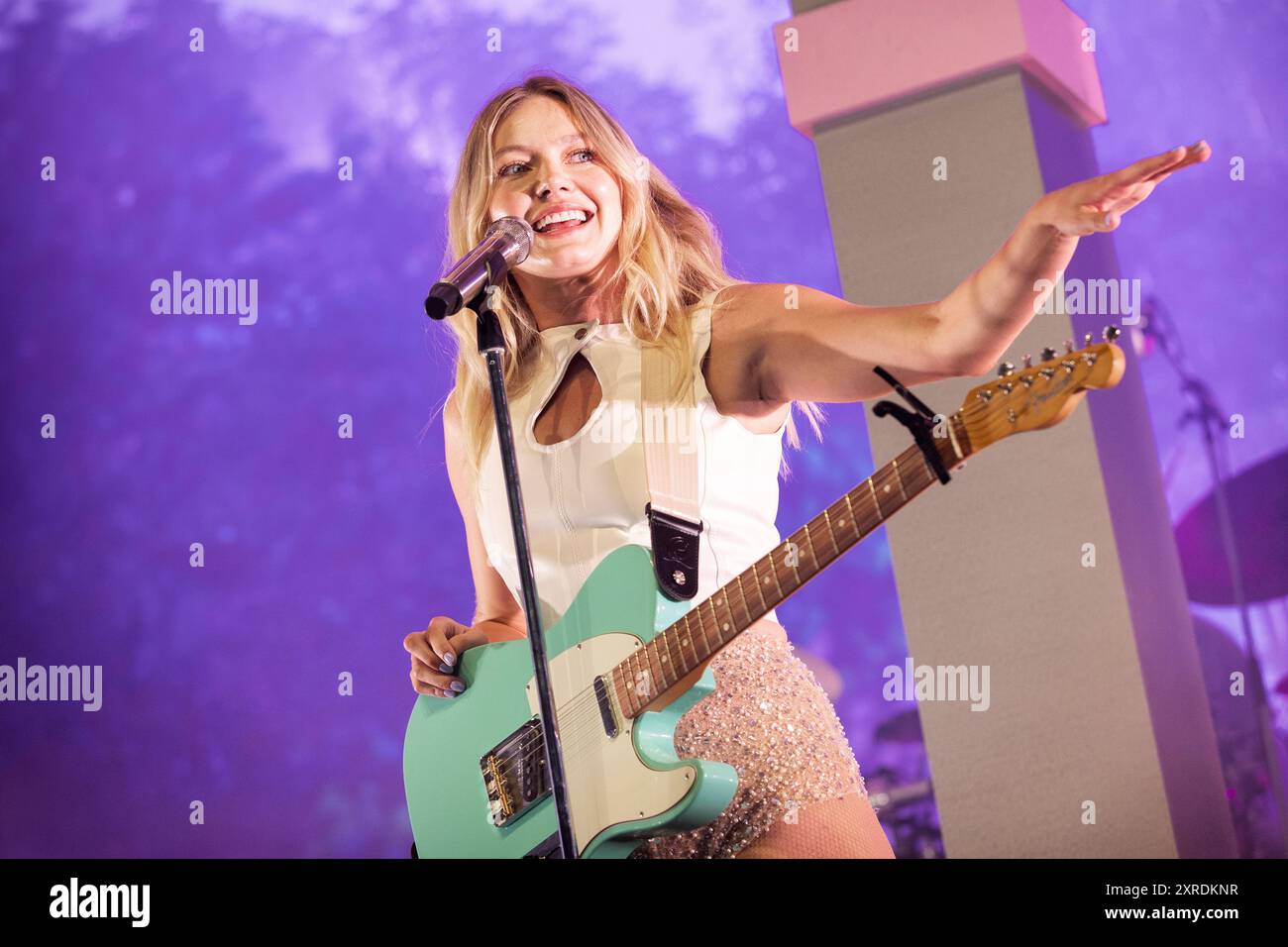 Oslo, Norway. 09th Aug, 2024. The Norwegian singer and songwriter ...