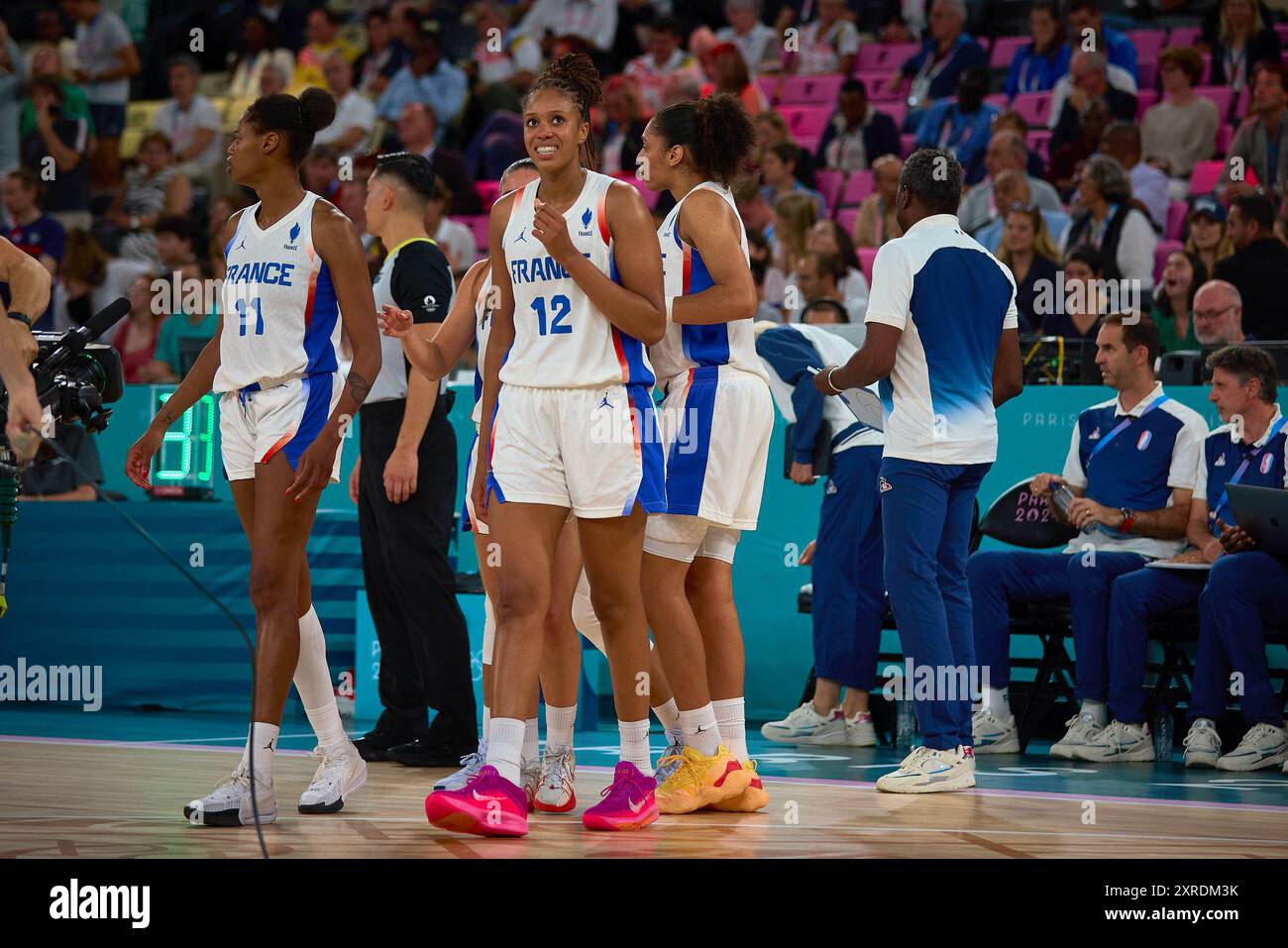 Iliana Rupert of France, Basketball, Women's Semifinal between France ...