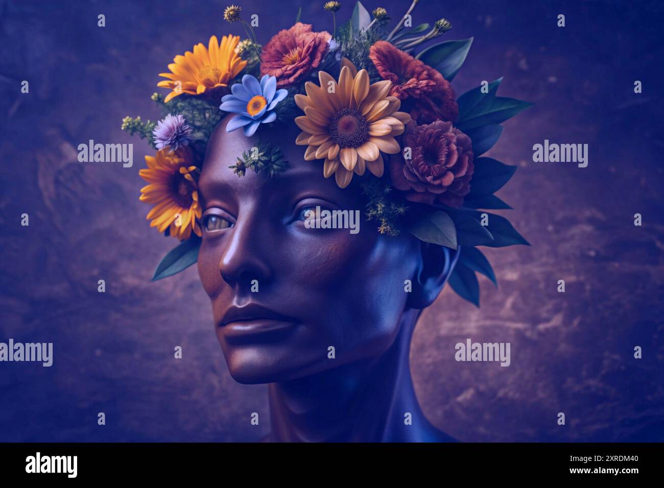 the upper part of the human body,typically separated from the rest of ...