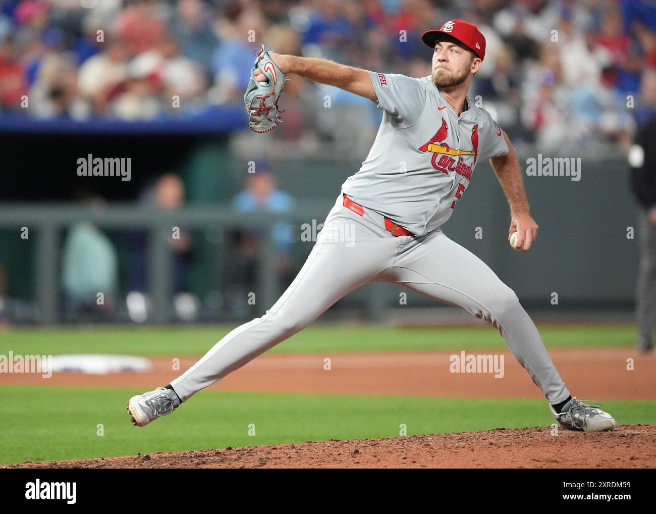 AUG 9, 2024: St. Louis Cardinals pitcher Matthew Liberatore (52) comes ...