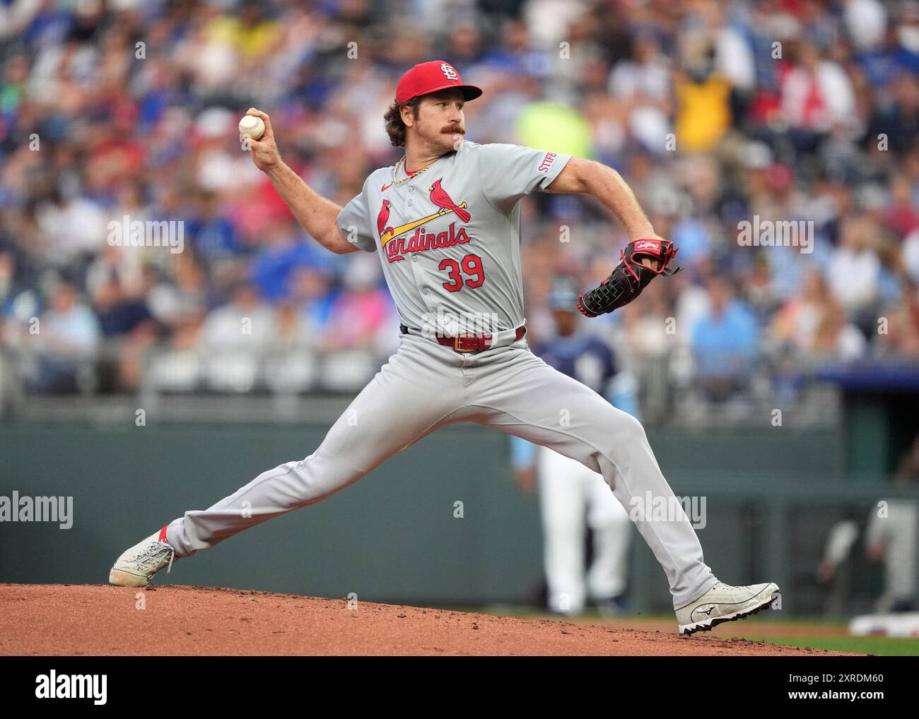 AUG 9, 2024: St. Louis Cardinals pitcher Miles Mikolas (39) pitches in ...