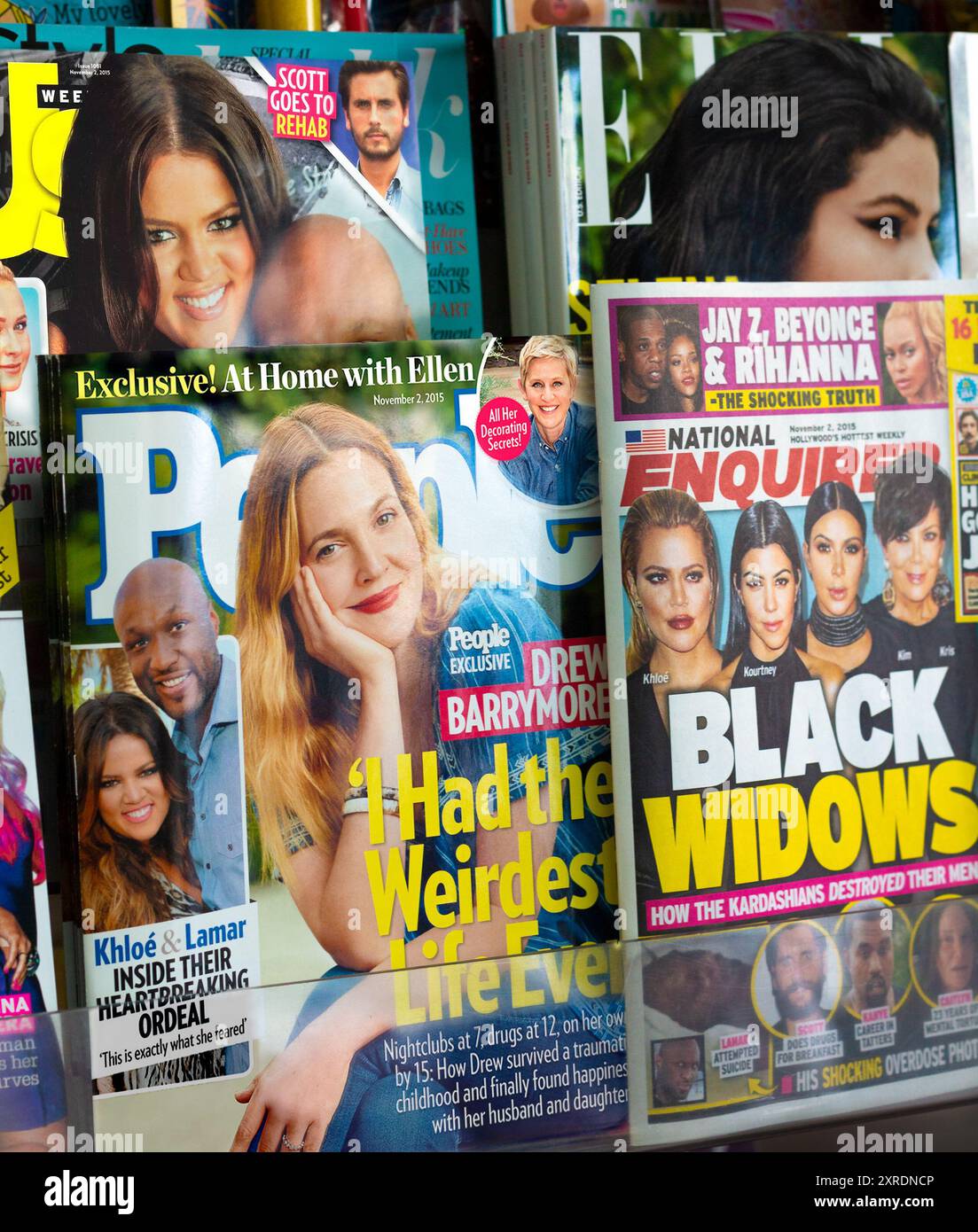 People magazine cover kardashian hi-res stock photography and images ...
