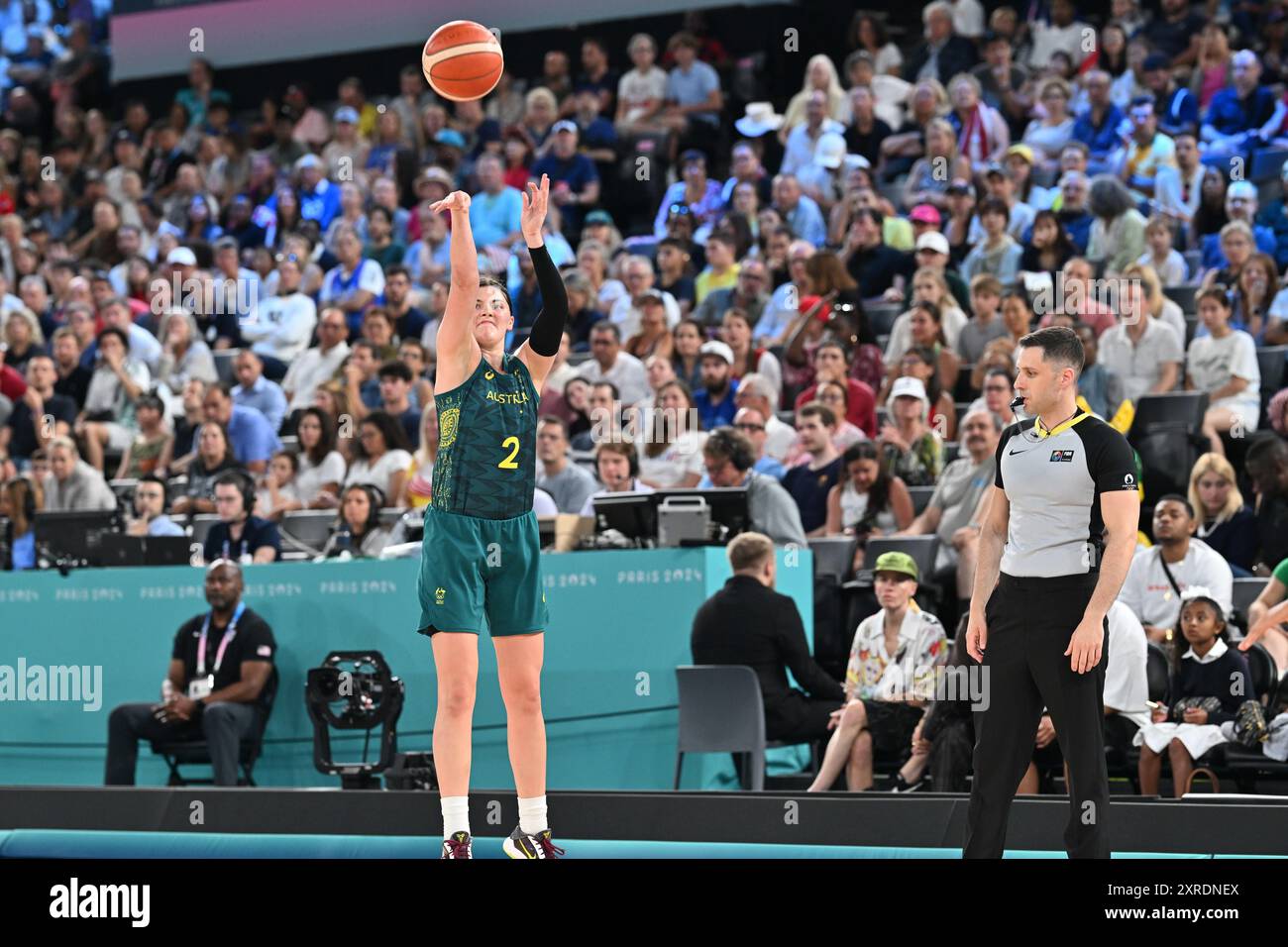 Jade Melbourne (AUS), Basketball, Women's Semifinal between United ...
