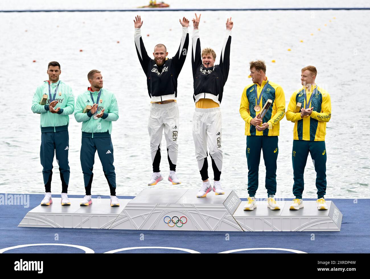 Paris, France. 09th Aug, 2024. Paris 2024 Olympic Games. Canoe Sprint ...