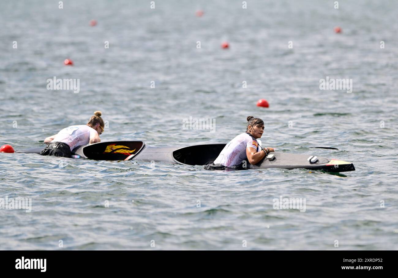 Paris, France. 09th Aug, 2024. Paris 2024 Olympic Games. Canoe Sprint ...