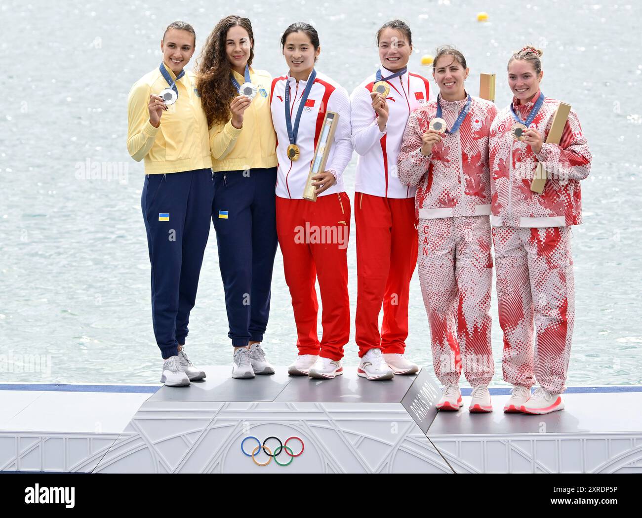 Paris, France. 09th Aug, 2024. Paris 2024 Olympic Games. Canoe Sprint ...