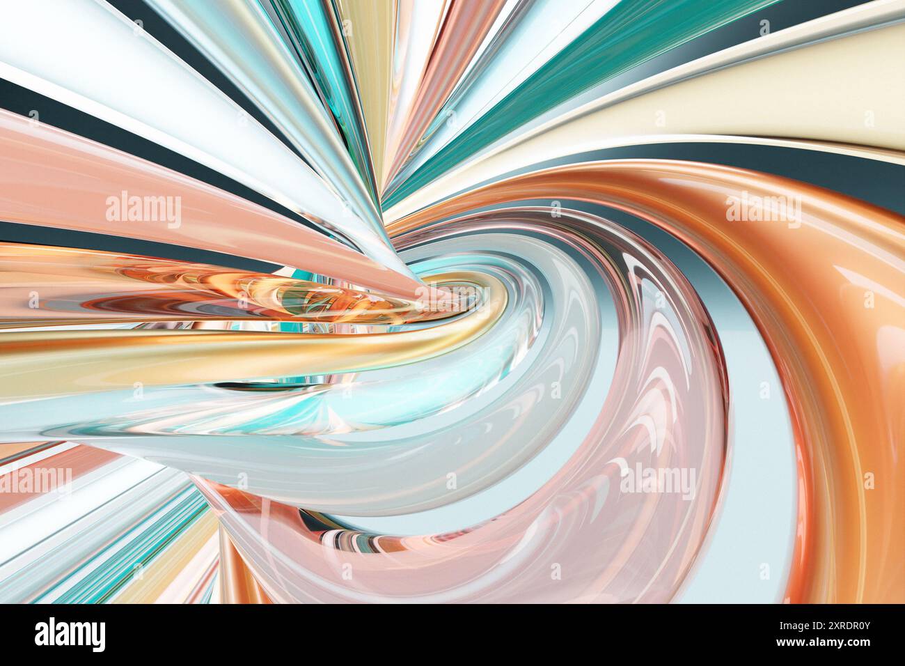 Abstract poster design with colorful geometric shapes. 3D pattern of ...