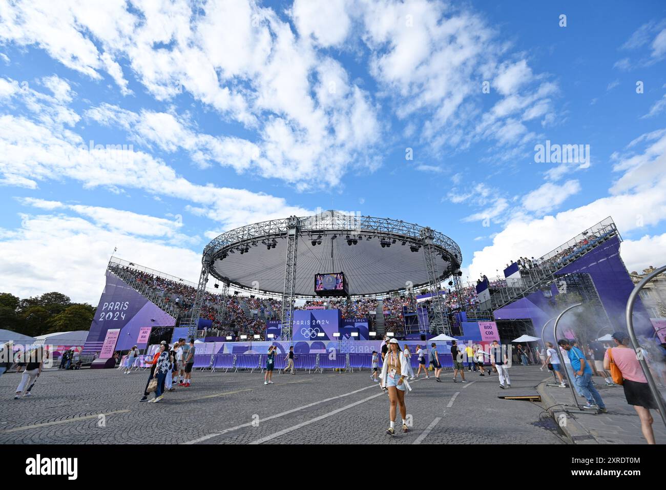 General view of stadium, AUGUST 9, 2024 - Breaking : B-Girls Round ...