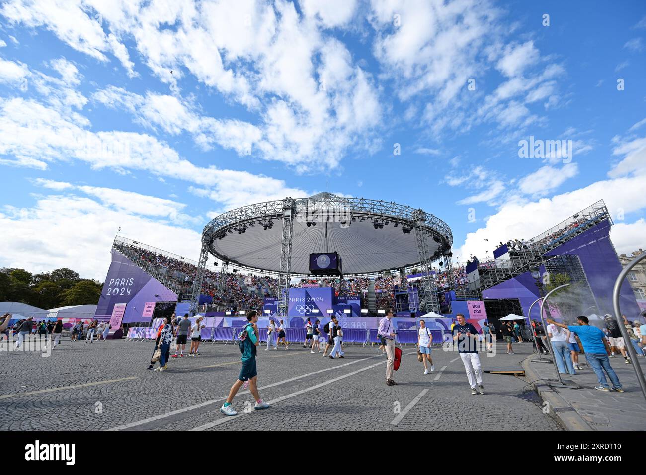 General view of stadium, AUGUST 9, 2024 - Breaking : B-Girls Round ...