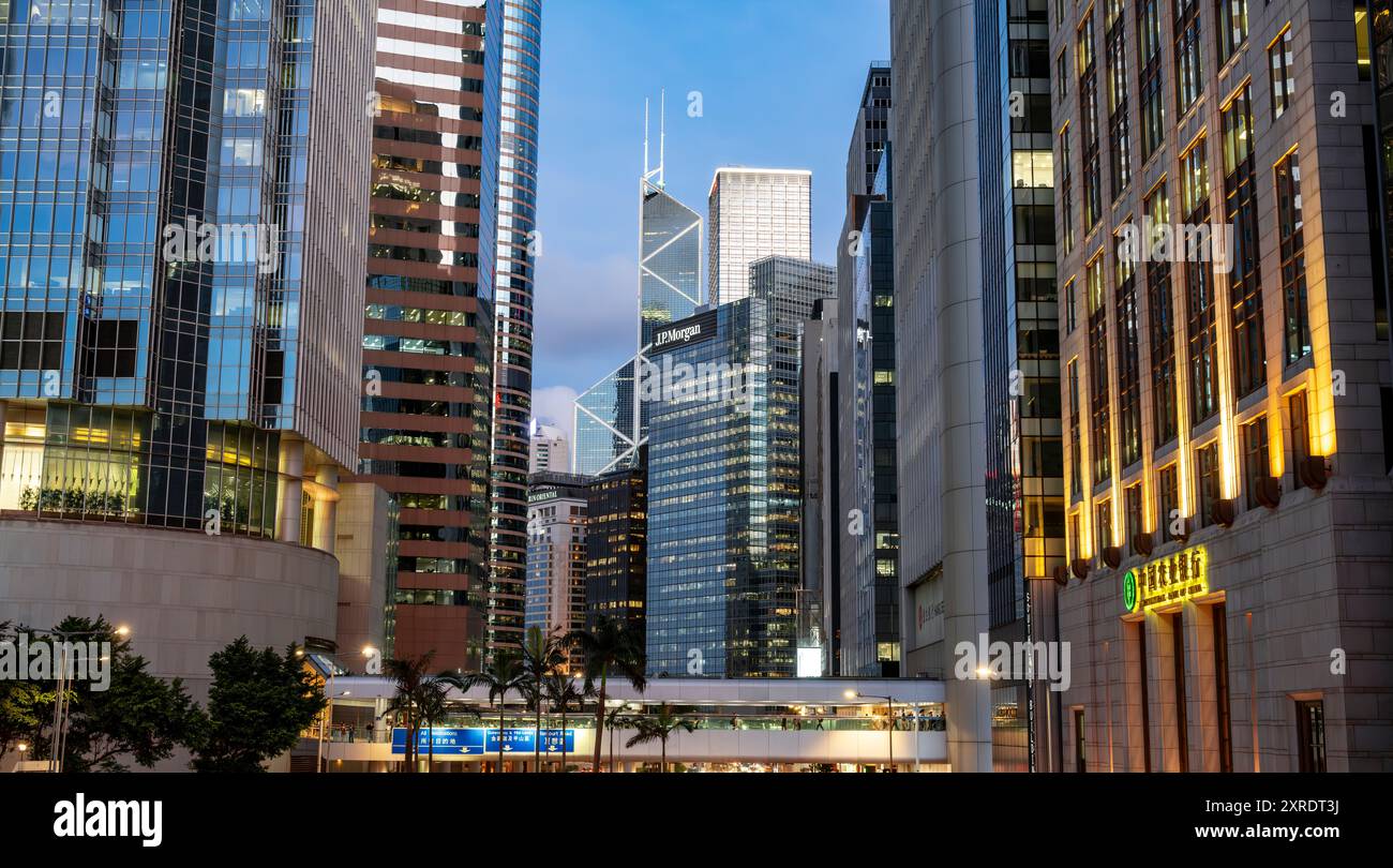 Central financial district, Hong Kong, China Stock Photo - Alamy
