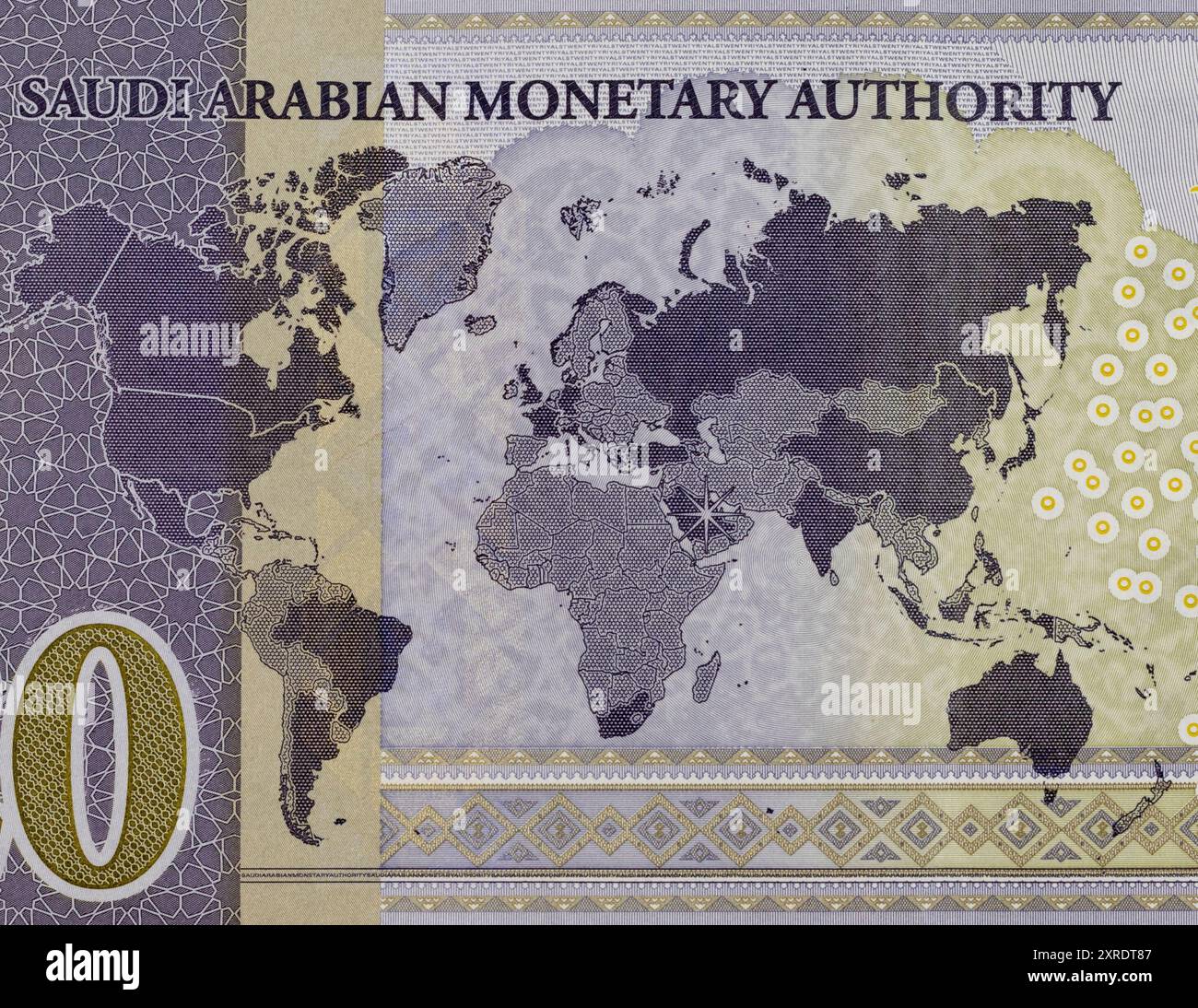 Saudi Arabia 20 riyal commemorative banknote released in 2020 to ...