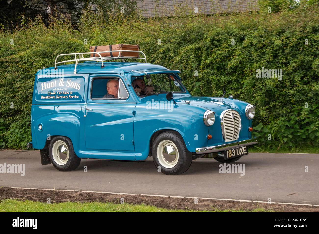 1962 60s sixtiesBlue Austin A35 commercial van, Petrol 948 cc; Classic ...