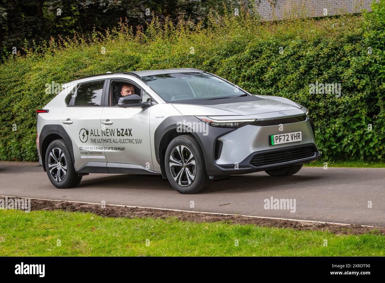 The All New 2023 Silver Toyota Bz4X Motion, Electric 204 71.4 Kwh Start/Stop Car SUV Electricity ...