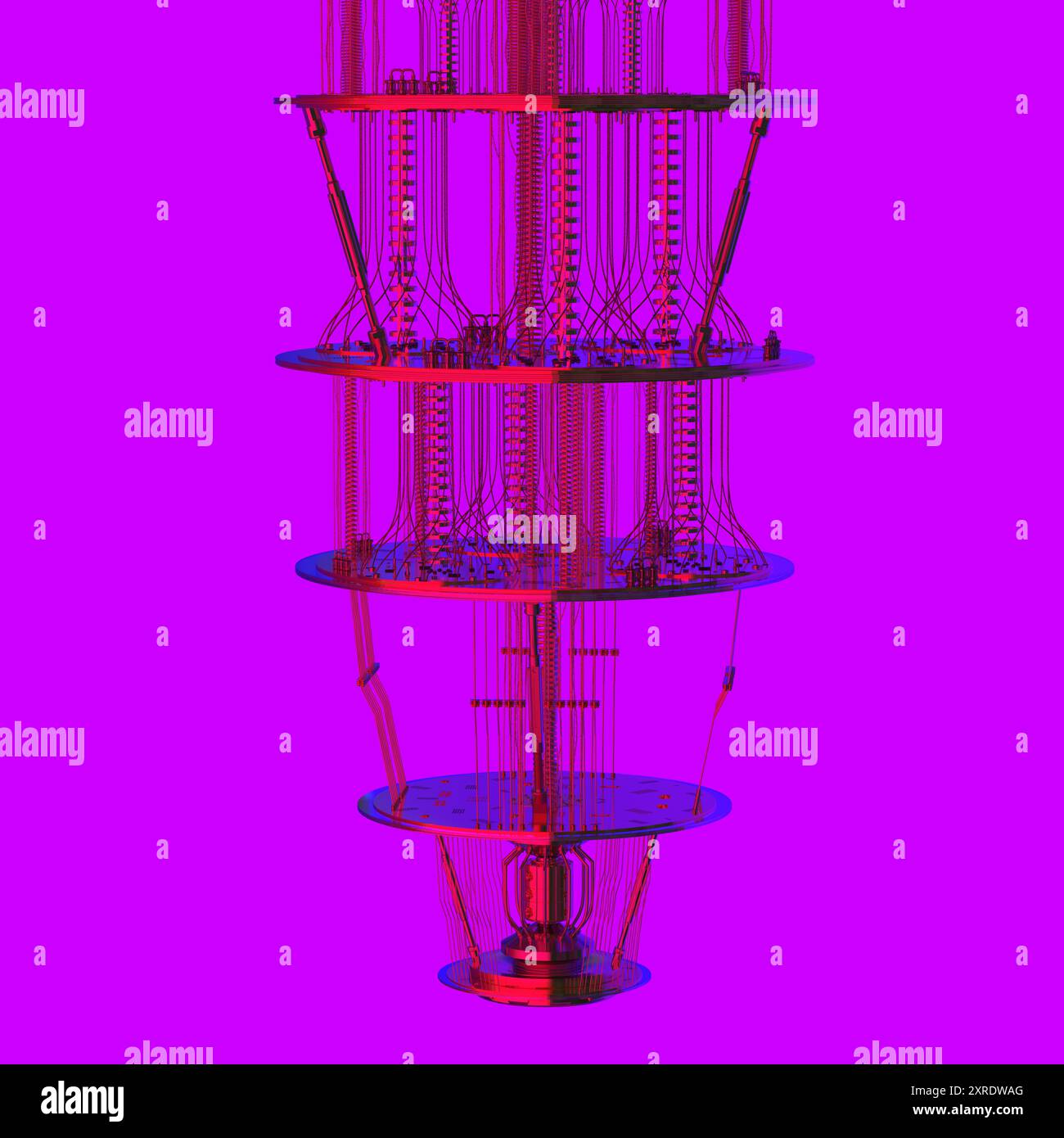 Quantum computer chandelier hi-res stock photography and images - Alamy