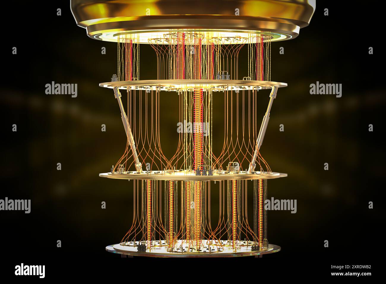 Quantum computer chandelier hi-res stock photography and images - Alamy