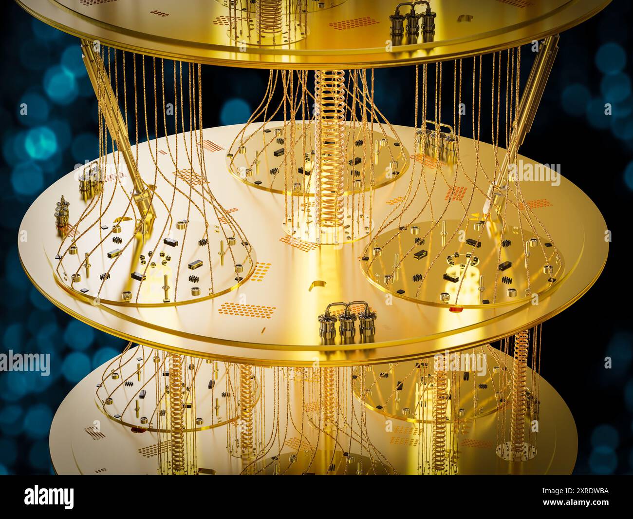 Quantum computer chandelier hi-res stock photography and images - Alamy