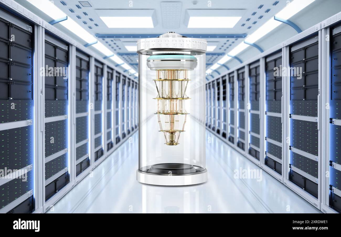 Quantum computer chandelier hi-res stock photography and images - Alamy