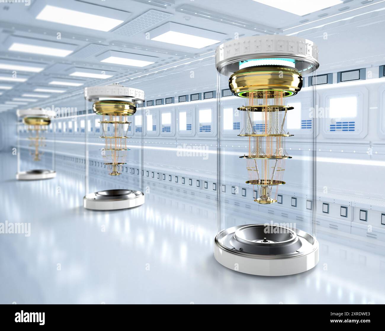 Quantum computer chandelier hi-res stock photography and images - Alamy