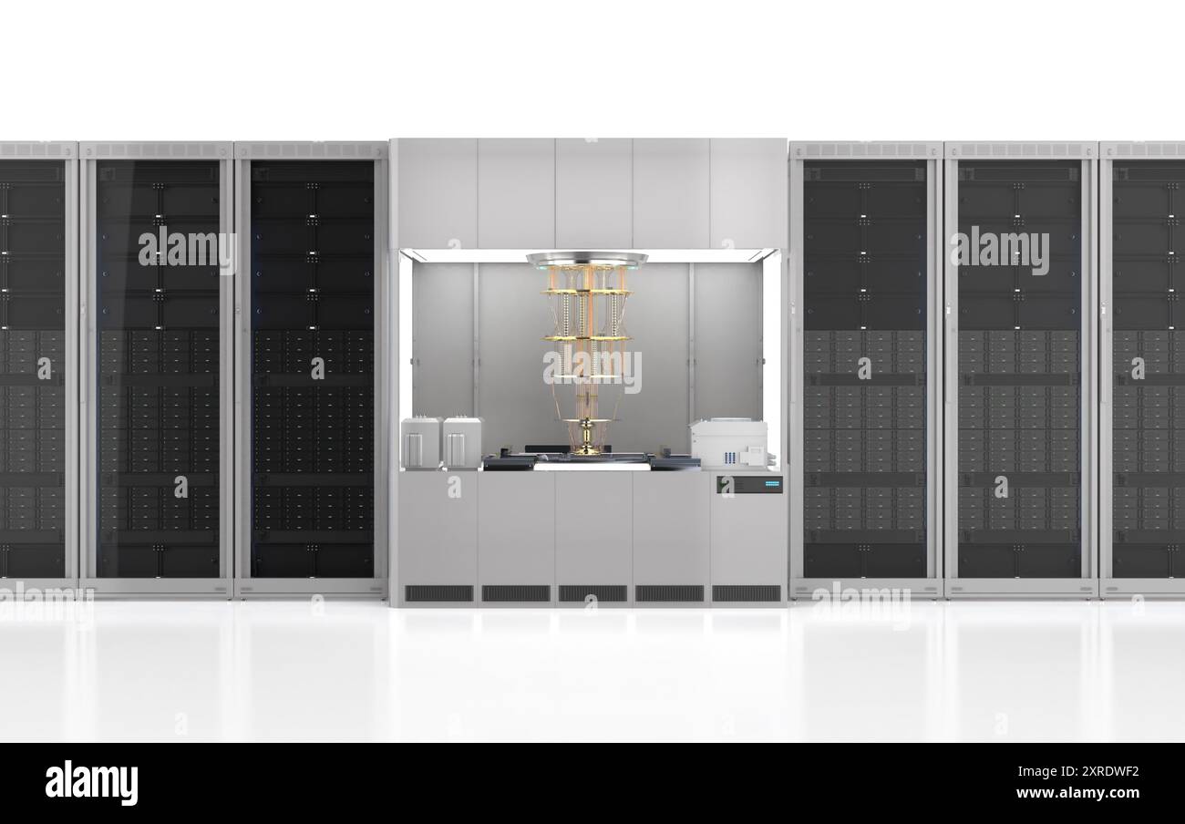 Quantum computer chandelier hi-res stock photography and images - Alamy